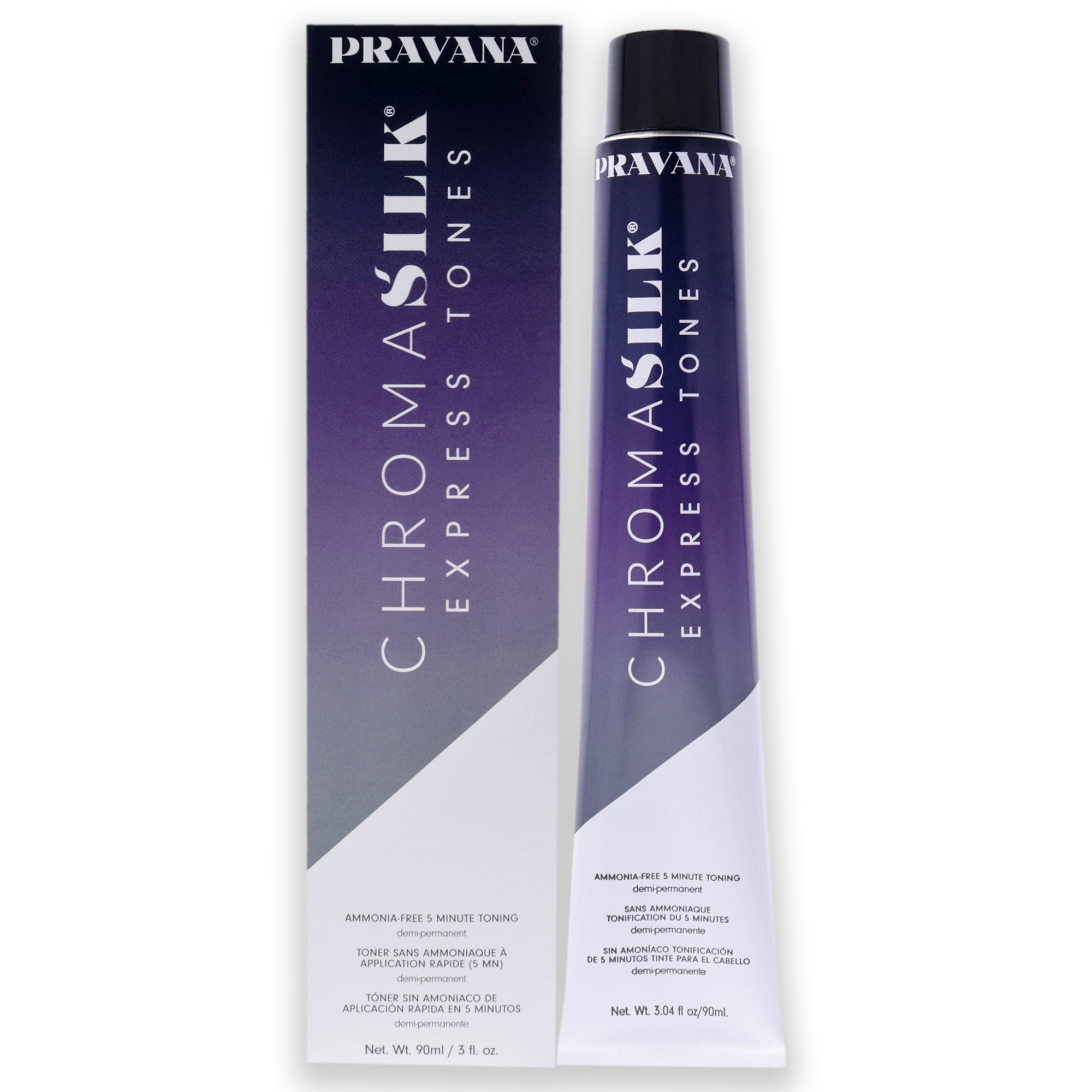 Pravana ChromaSilk, Hair Color Express Tones - Ash / 3 oz - Walmart.com