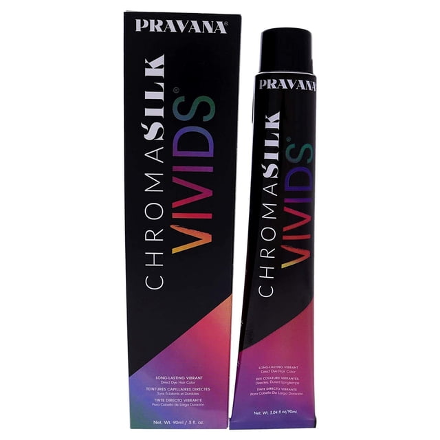 Pravana ChromaSilk VIVIDS Semi-Permanent Hair Dye, Violet Shade, 3 oz ...