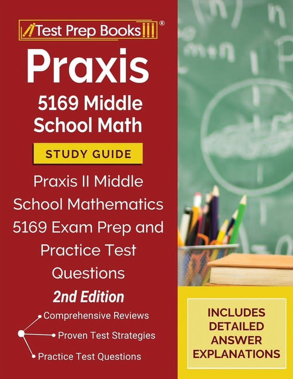 Praxis 5169 Middle School Math Study Guide: Praxis II Middle School ...