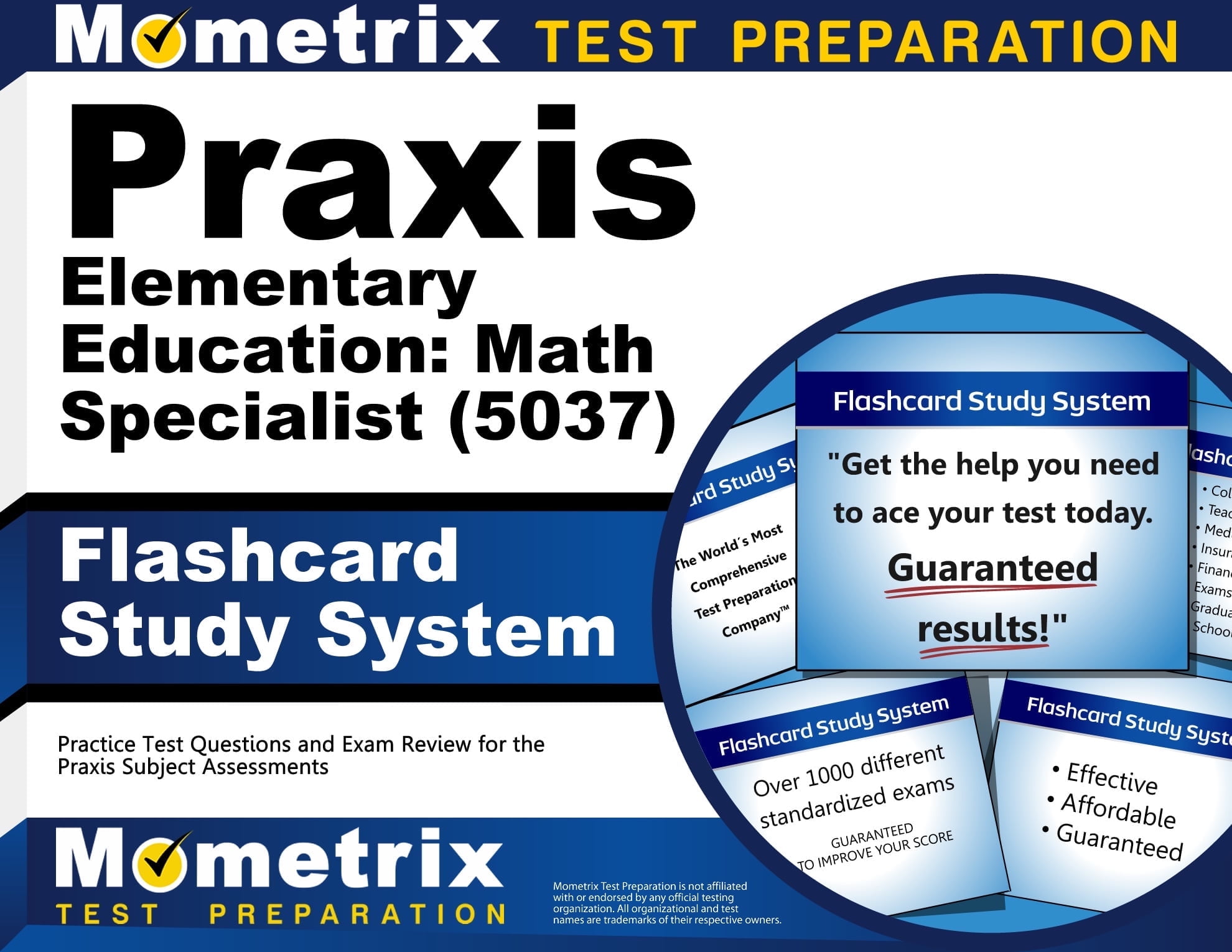 Praxis Elementary Education: Math Specialist (5037) Flashcard Study ...