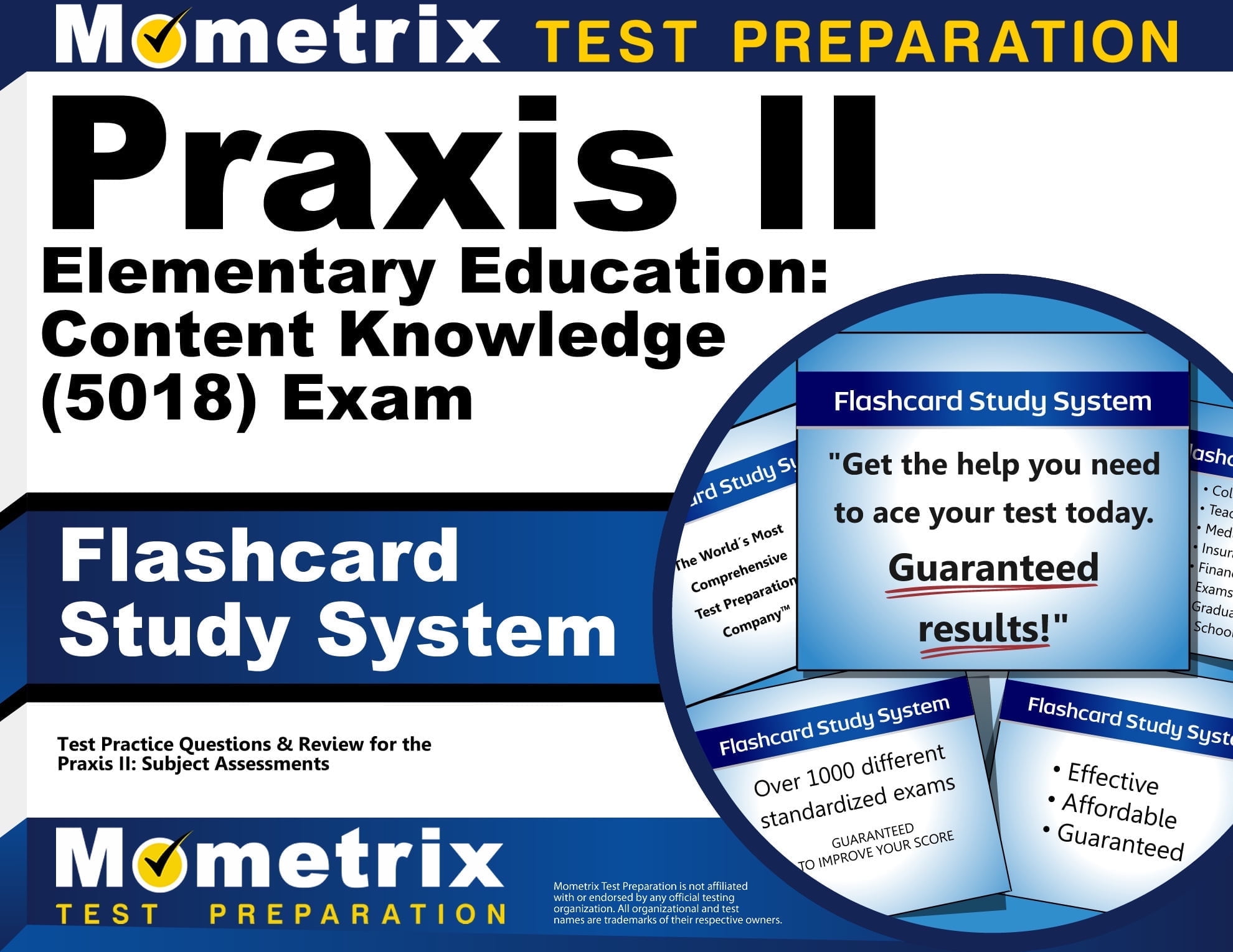 Praxis II Elementary Education: Content Knowledge (5018) Exam Flashcard ...