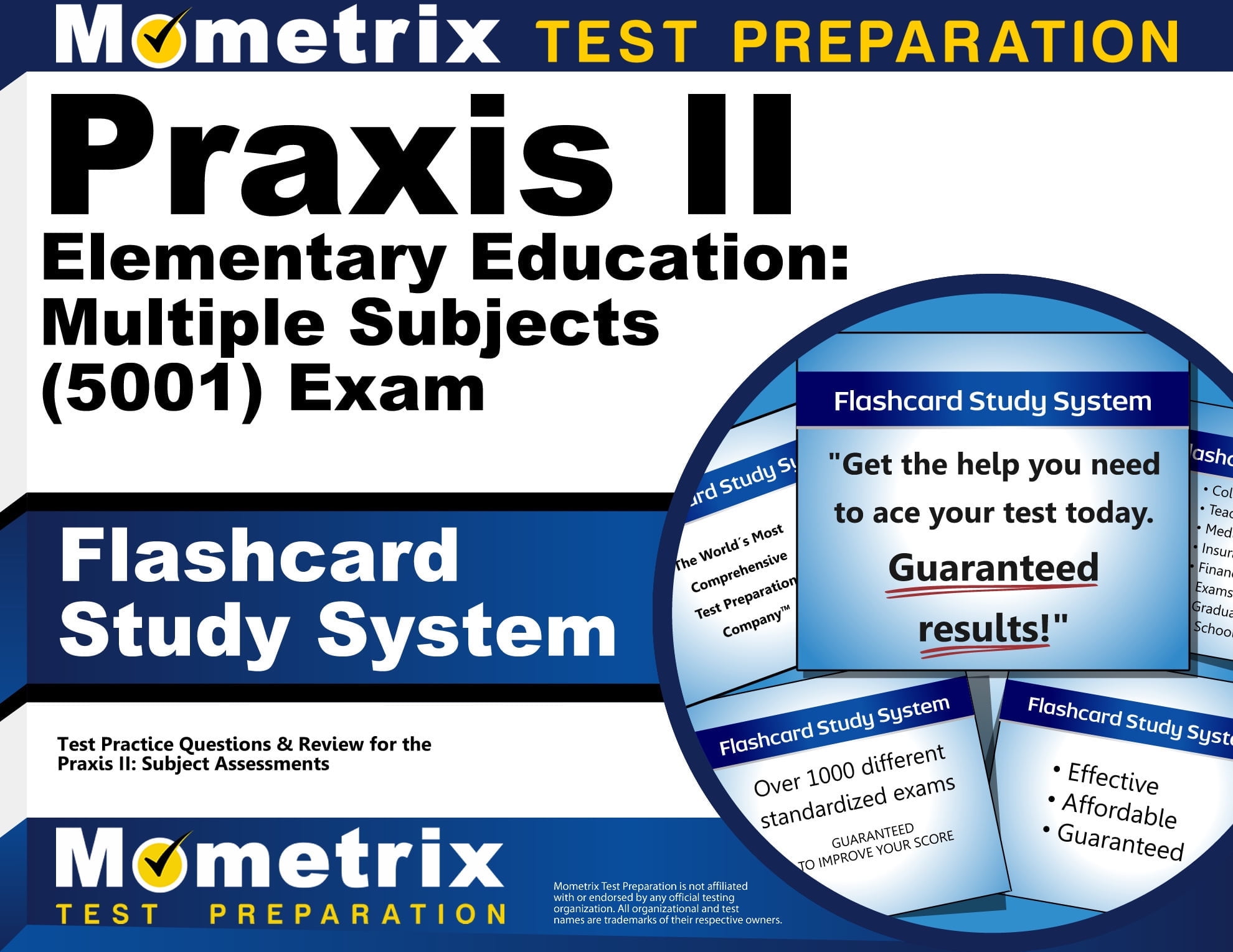 Praxis II Elementary Education: Multiple Subjects (5001) Exam Flashcard ...