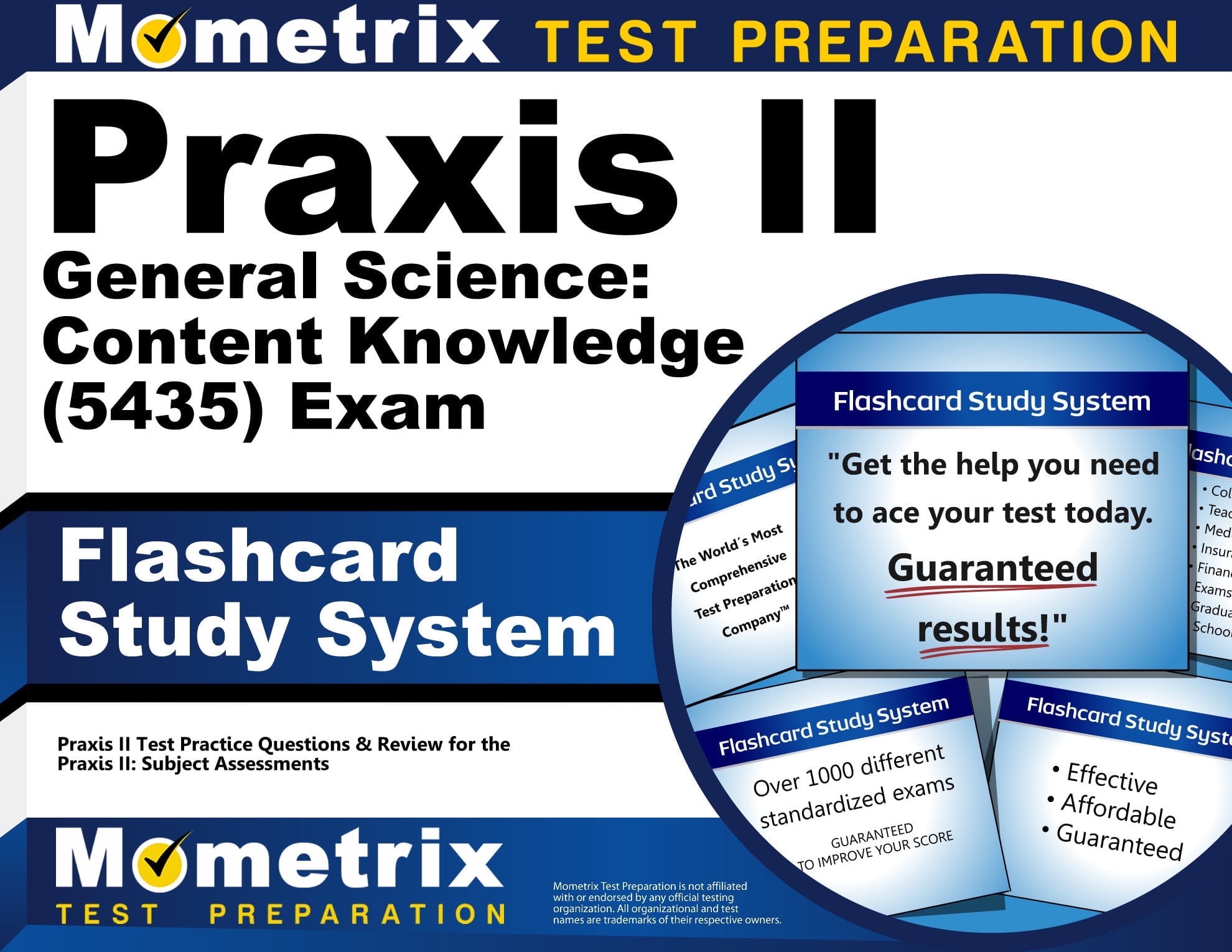Praxis II General Science: Content Knowledge (5435) Exam Flashcard ...