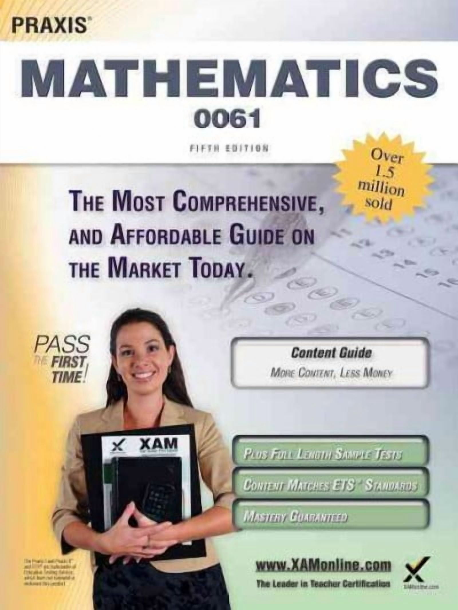 Praxis II Mathematics 0061 Teacher Certification Study Guide Test Prep ...