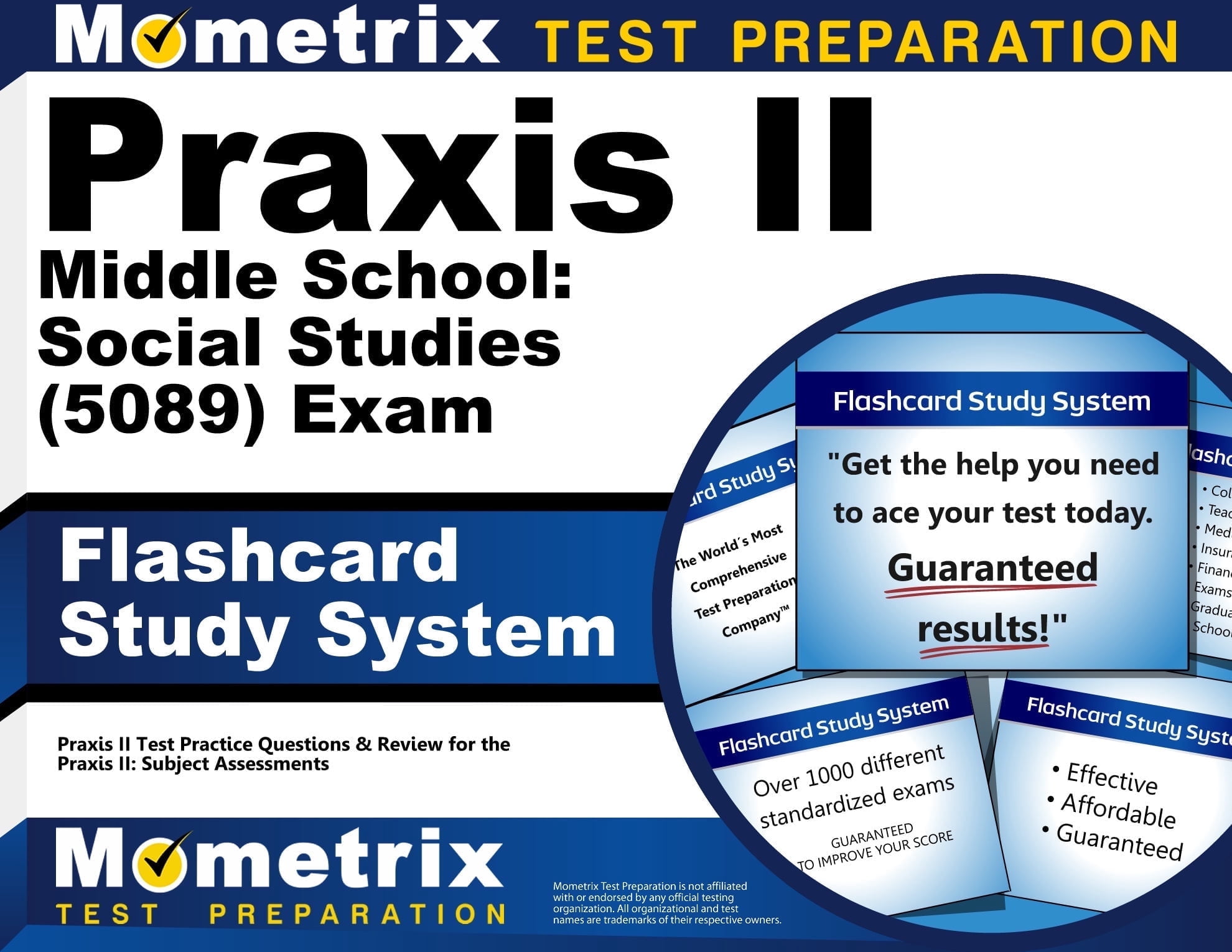 Praxis II Middle School Social Studies (5089) Exam Flashcard Study ...