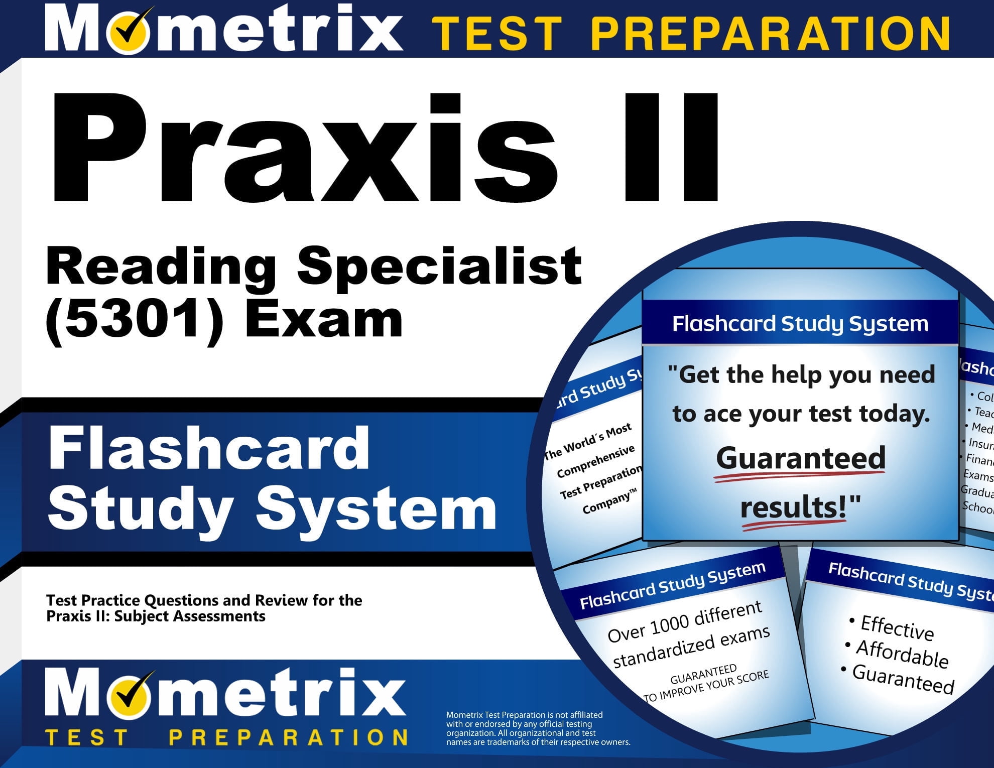 Praxis II Reading Specialist (5301) Exam Flashcard Study System ...