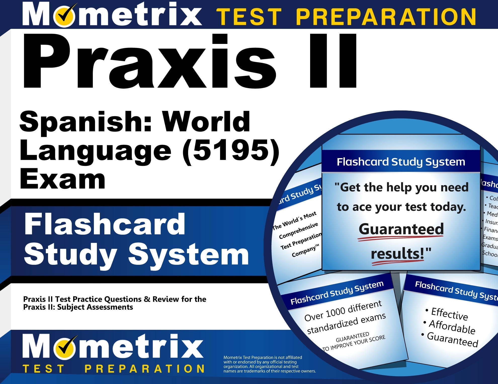 Praxis II Spanish: World Language (5195) Exam Flashcard Study System ...