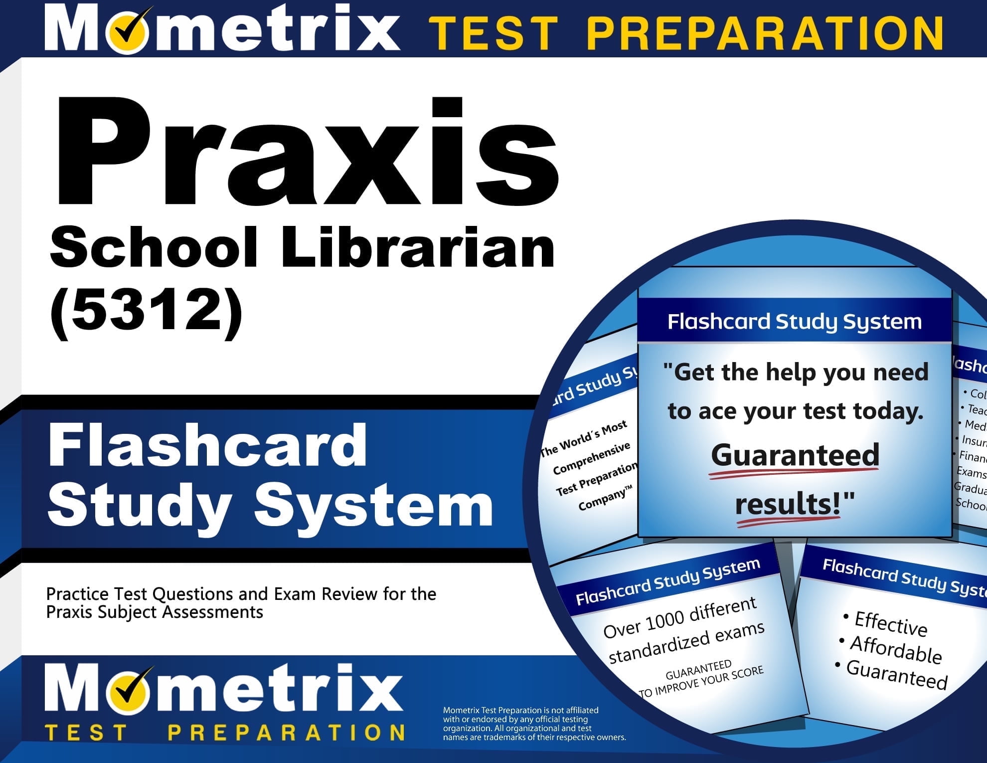 Praxis School Librarian (5312) Flashcard Study System : Practice Test ...