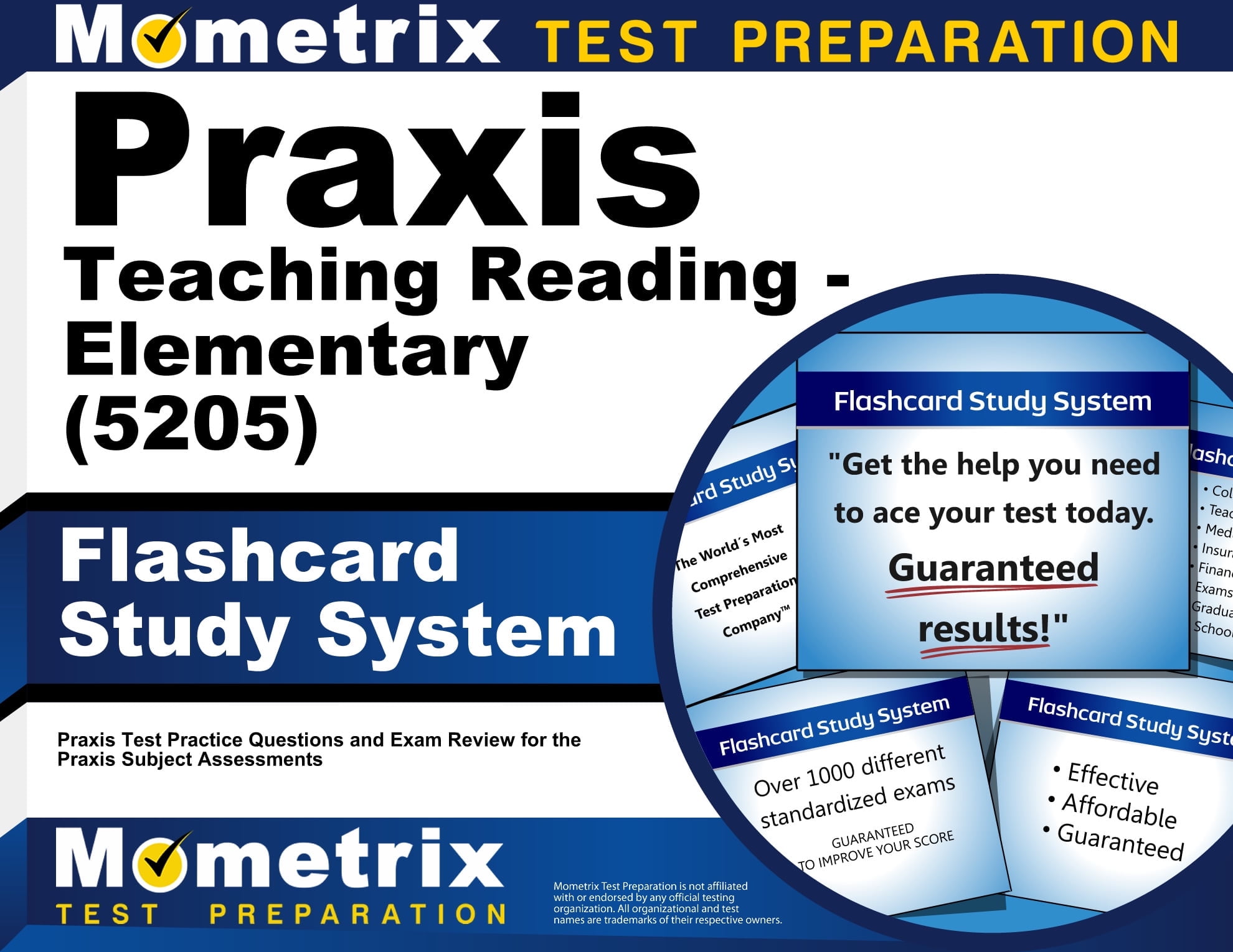 Praxis Teaching Reading - Elementary (5205) Flashcard Study System ...