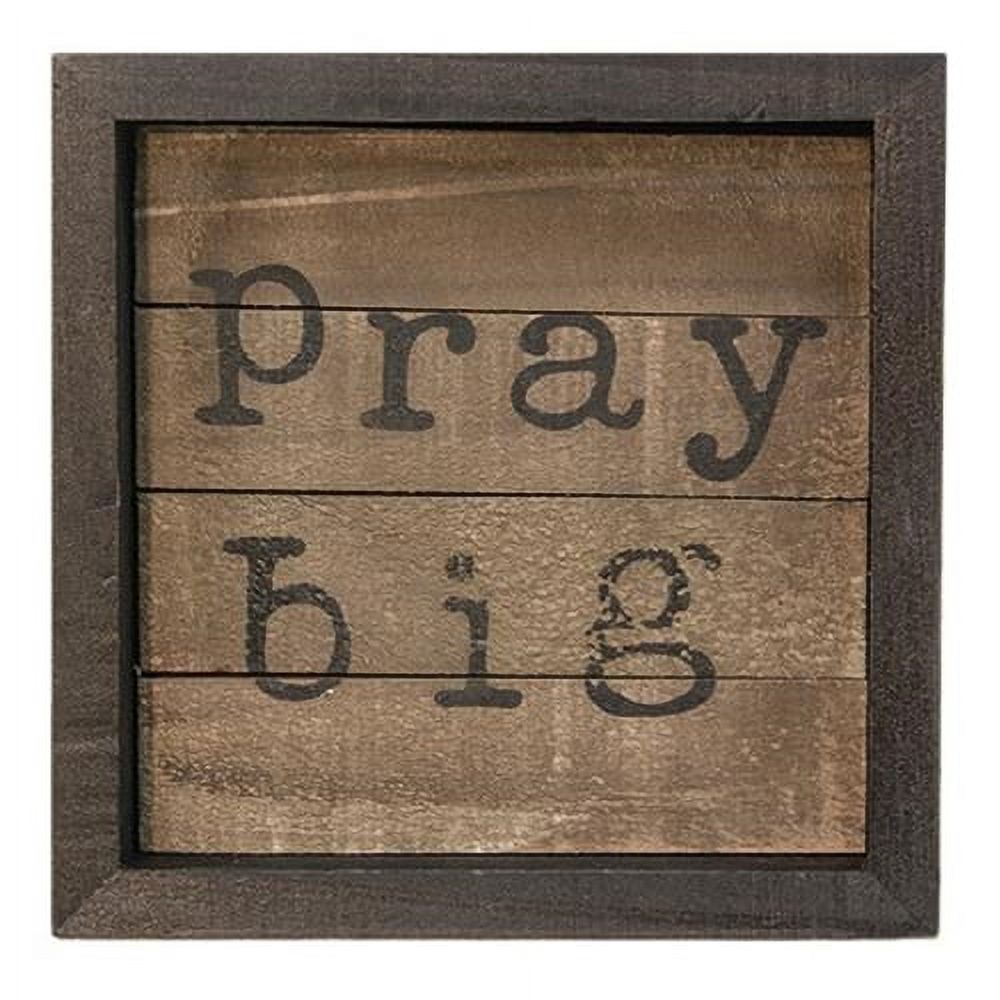 Pray Big Slat Sign (Pack of 4) - Walmart.com