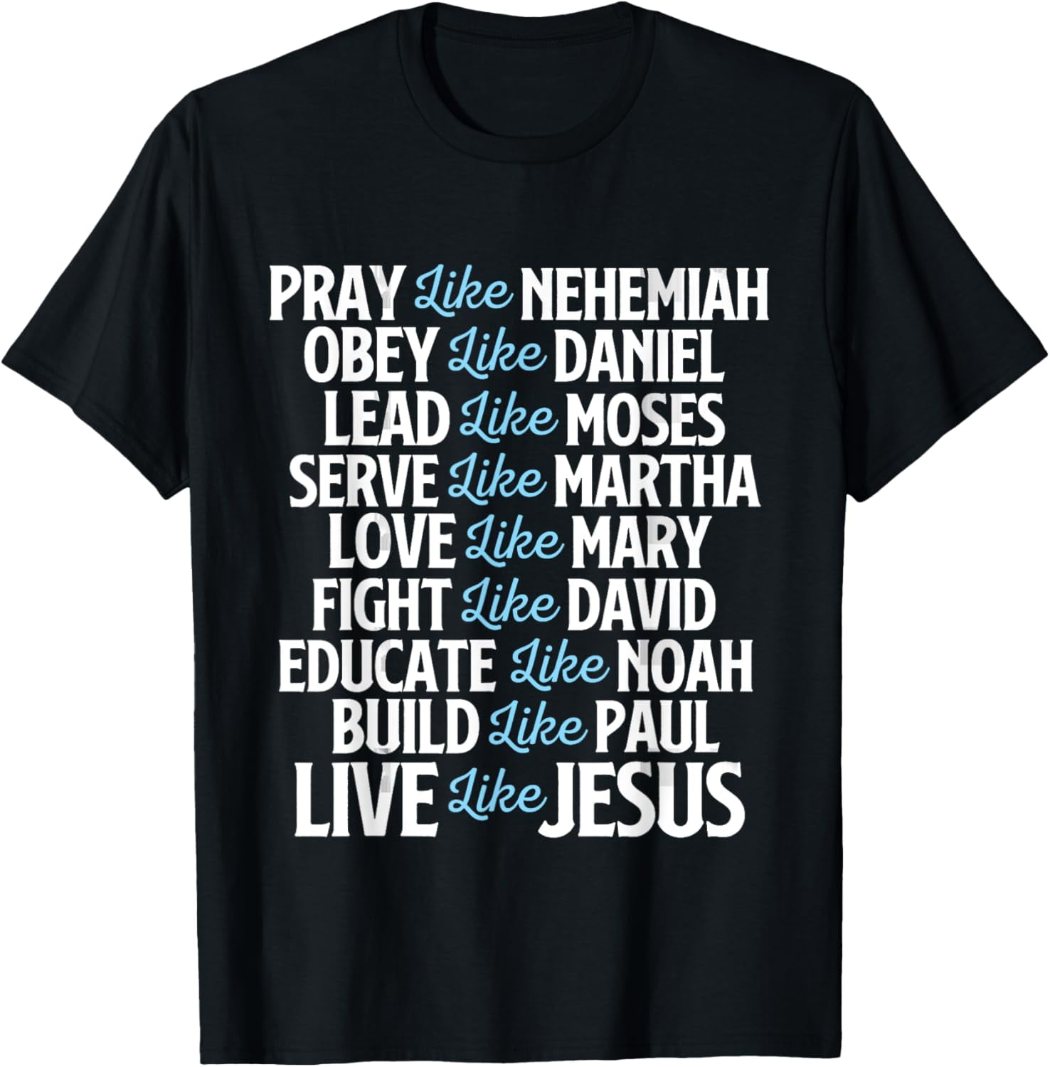 Pray Like Nehemiah - Christian Faith Jesus Christ Religious Funny ...