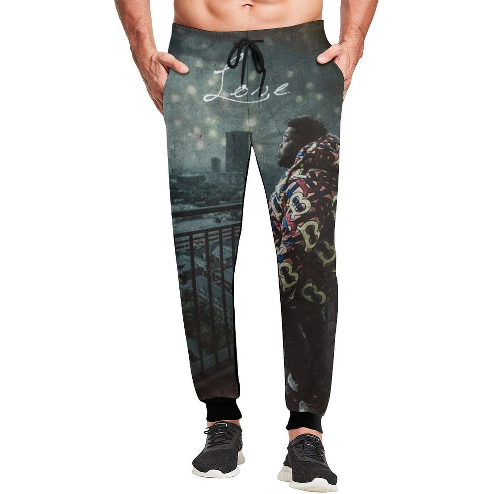 Pray Rod Wave Mens Sweatpants Joggers Pants 3D Printing Casual ...