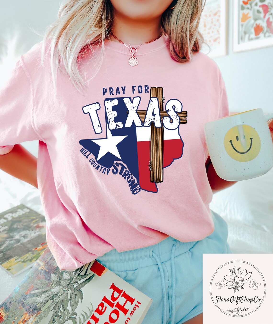 Pray for Texas Hill Country Shirt, Bible Verse Texas Shirt, Pray for ...
