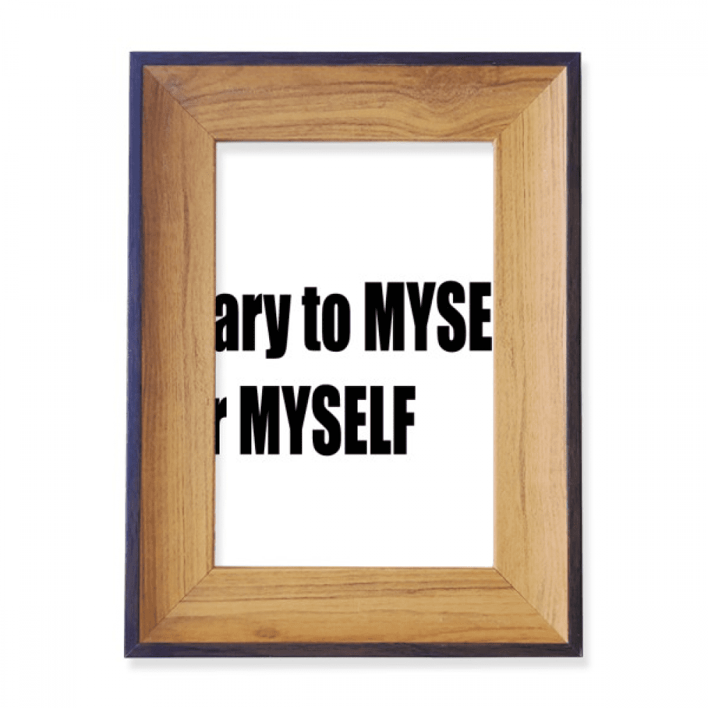 Pray To Myself For Myself Photo Frame Exhibition Display Art Desktop ...
