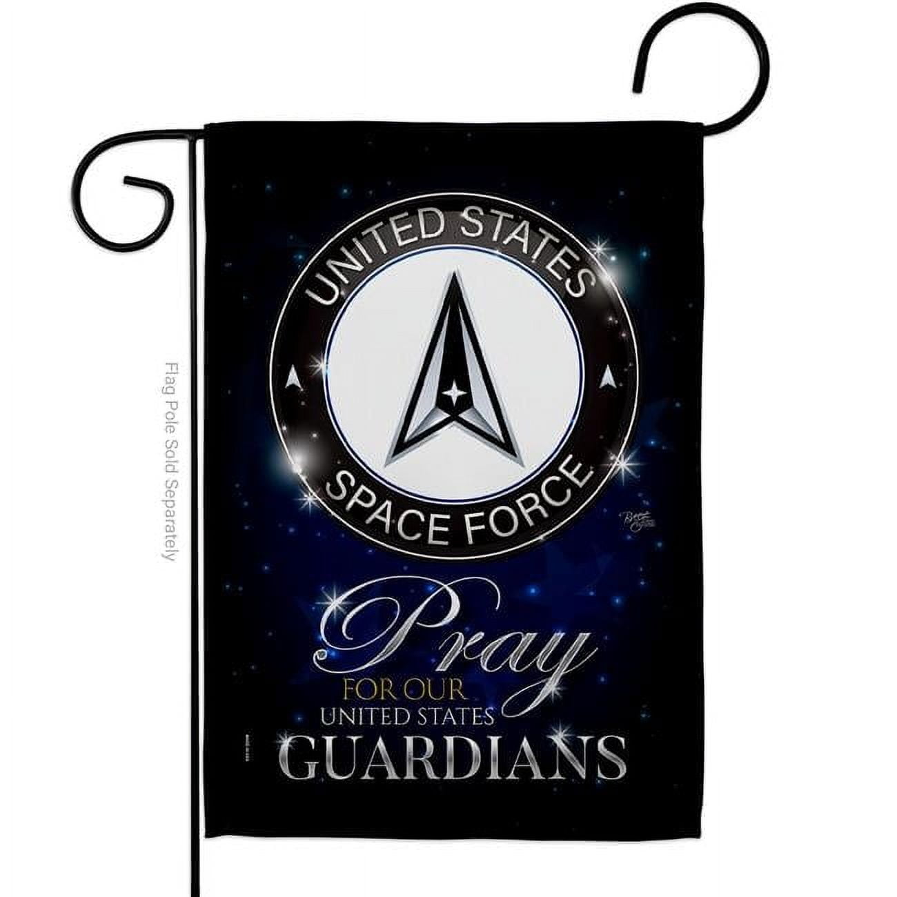 Pray United States Guardians Armed Forces Space Force Double-Sided ...