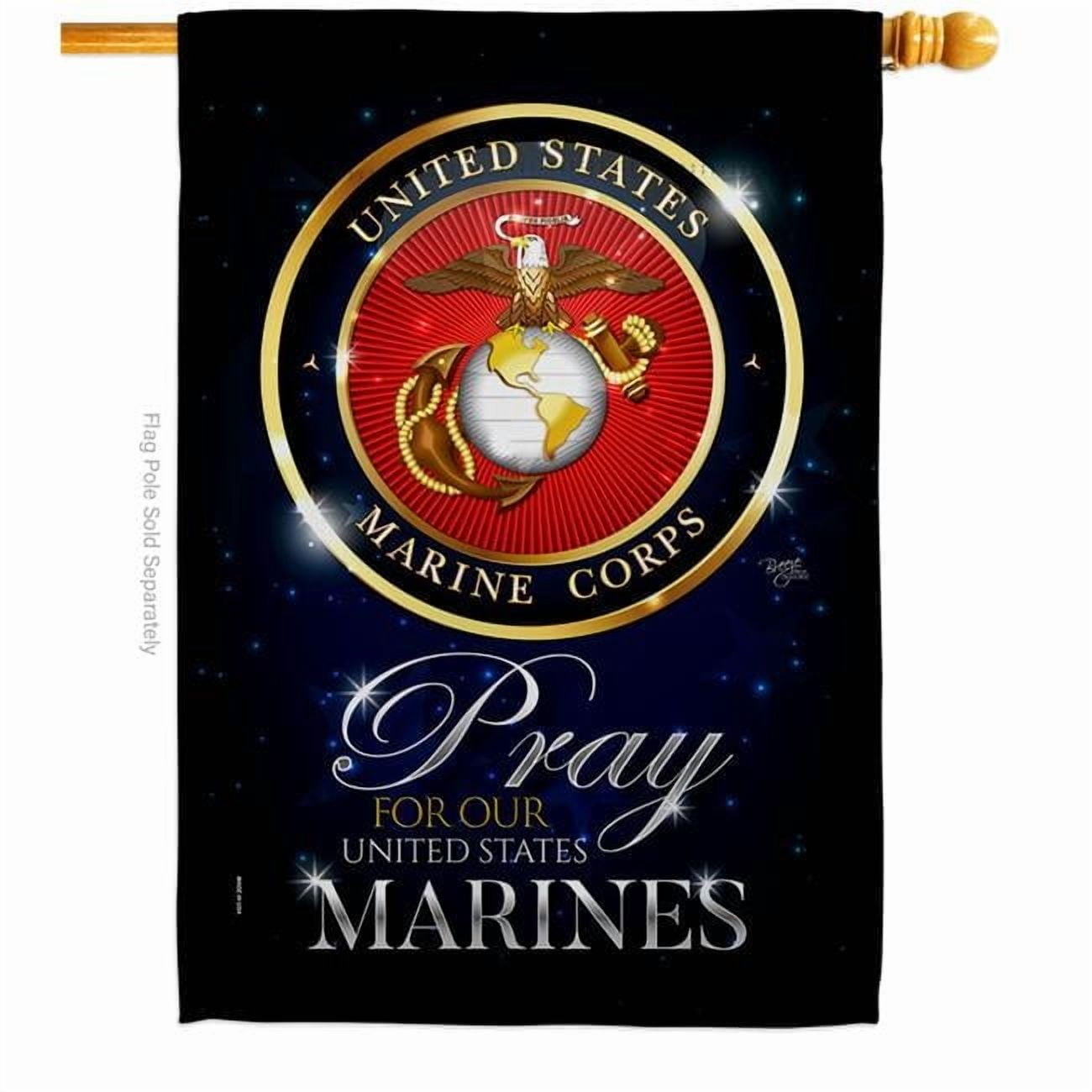 Pray United States Marines Armed Forces Marine Corps Double-Sided ...