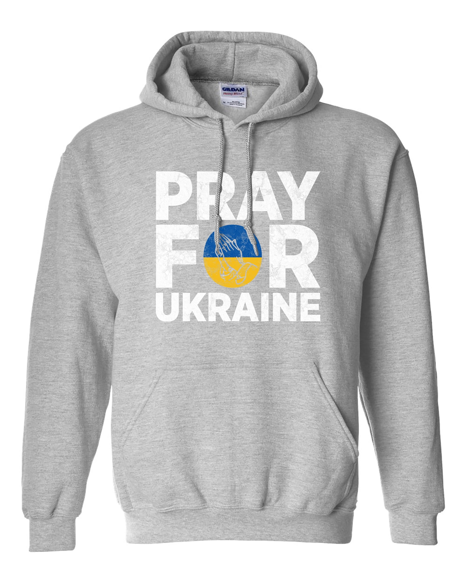 Pray for Ukraine Ukrainian Pride DT Sweatshirt Hoodie - Walmart.com