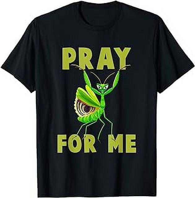 Pray for me Funny Insect Mantis Religious Animal Pun T-Shirt - Walmart.com