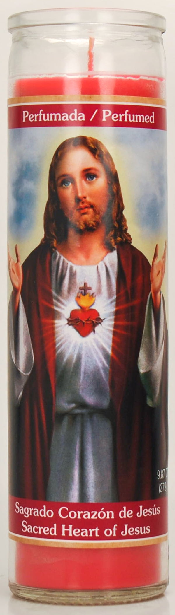 Strawberry Red Wax Candle, 8 Inch for Ceremonies and Home Use - Walmart.com