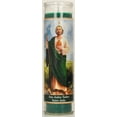 Saint Jude Green Wax 8 inch Prayer Candle - Walmart.com