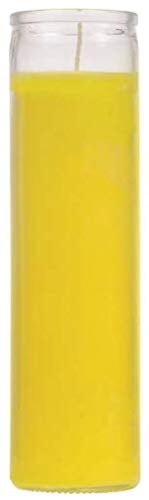 Prayer Candles - Wax Candles (2 Pc) Yellow and White Great for ...