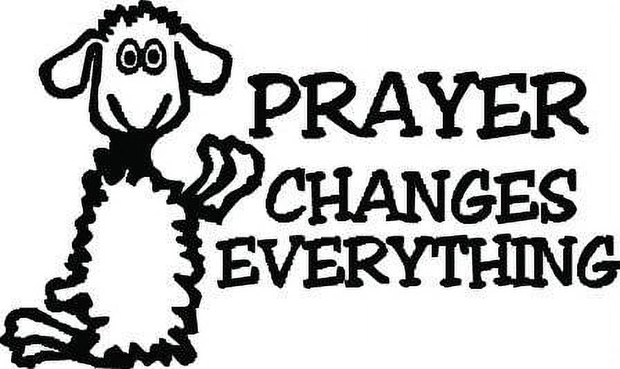 Prayer Changes Everything - Living Room 12"X16" - Picture Art - Peel ...