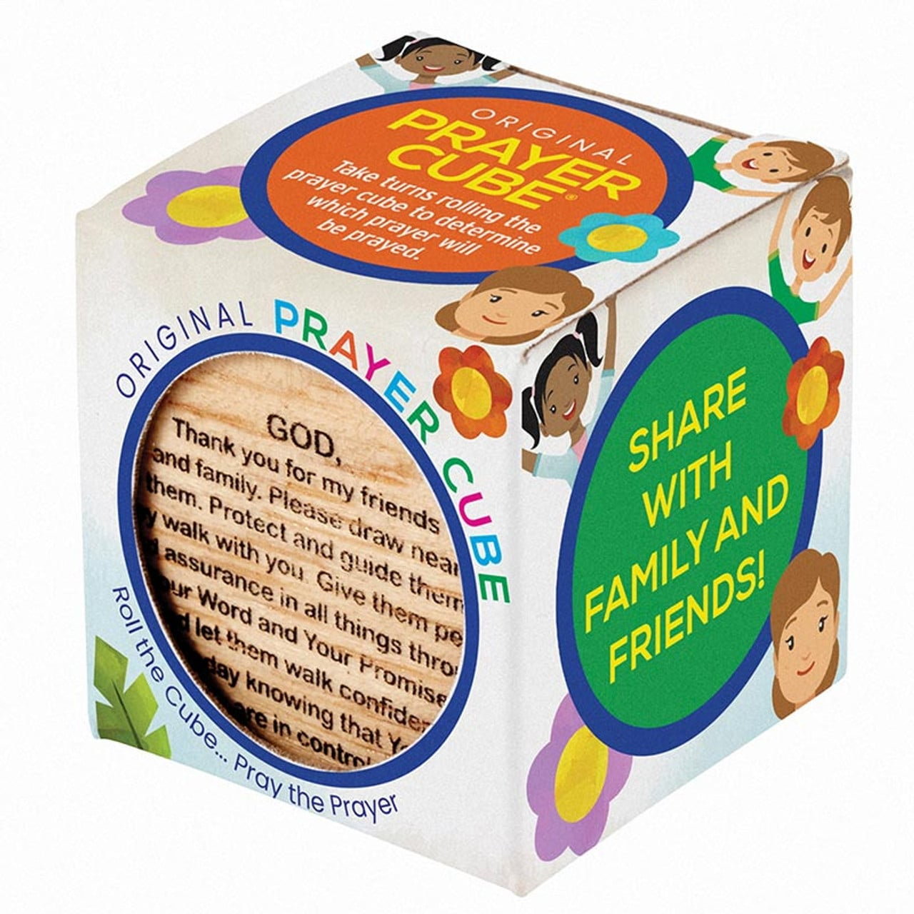 Prayer Cube Family & Friends 1.375" SQ NEW Roll To Determine The Prayer ...