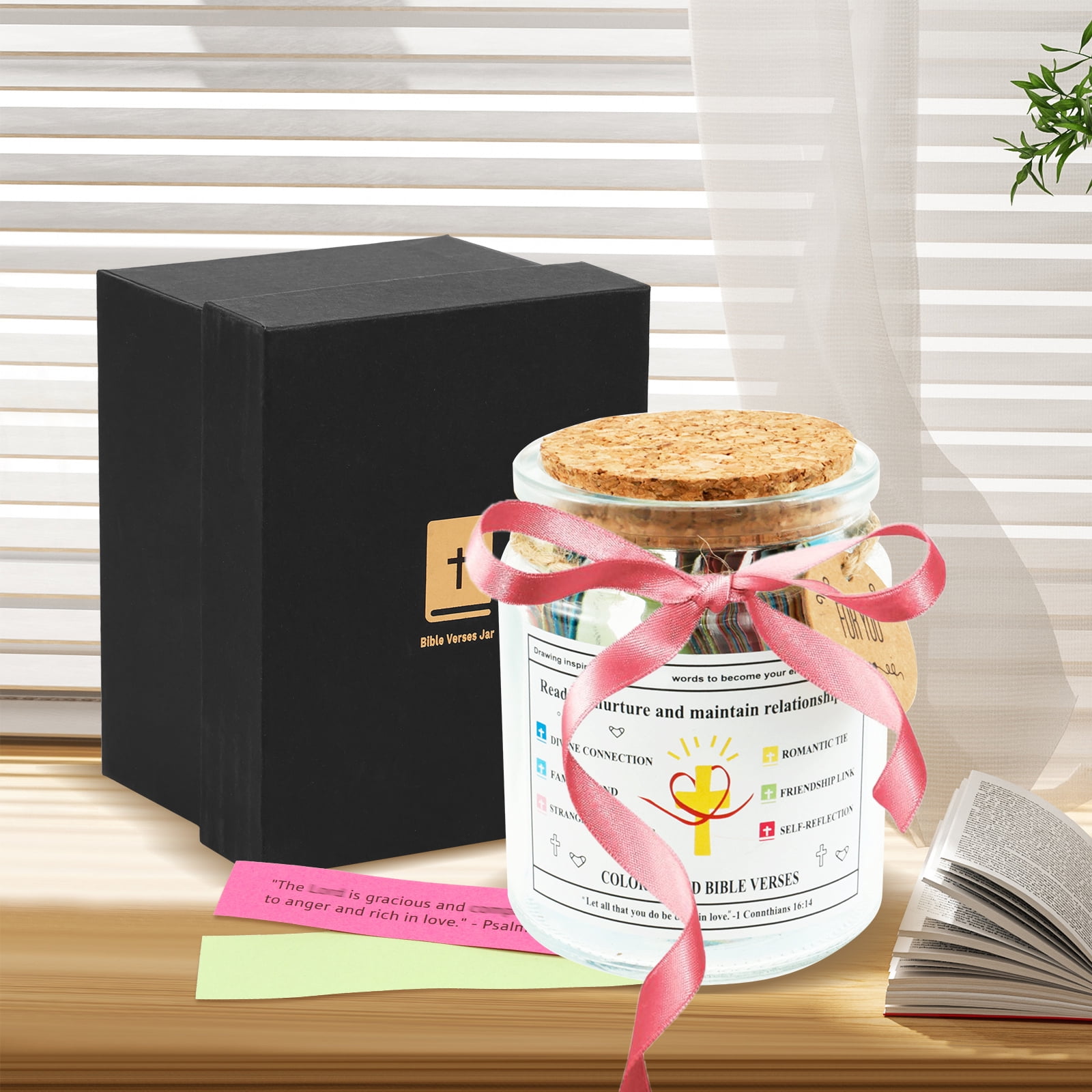 Prayer Hope Jar Easy to Read Verses Jar Encouraging Prayer Jar Hope Jar ...