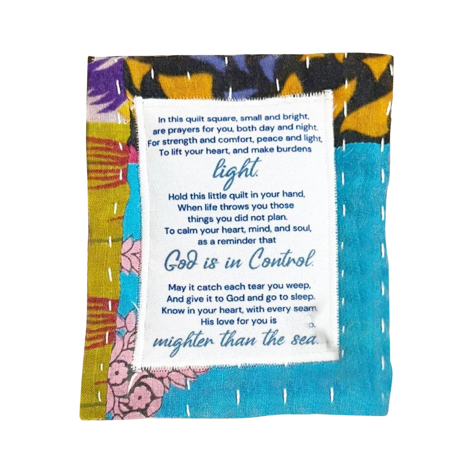 Prayer! Pocket Prayer Quilt Gifts With Inside Shabby Fabrics Pocket ...