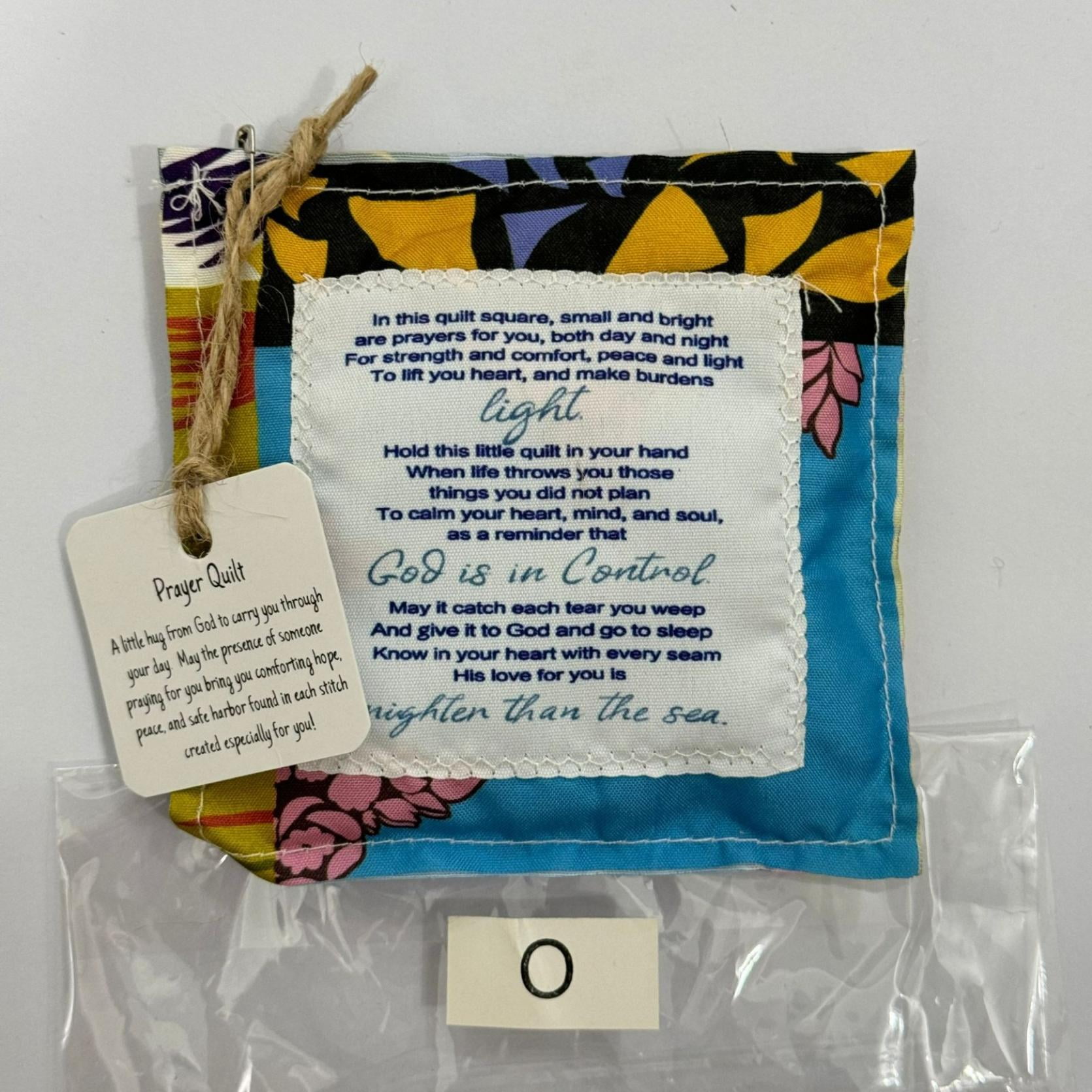 Prayer Quilt with Cross Inside, 2025 Handmade Sew Individually Colorful ...