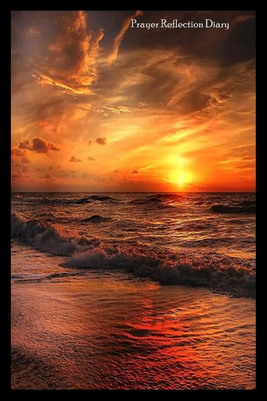 Prayer Reflection Diary: Gratitude and Appreciation Beach Sunset ...
