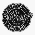 Prayer The Only I Need Sticker - Walmart.com