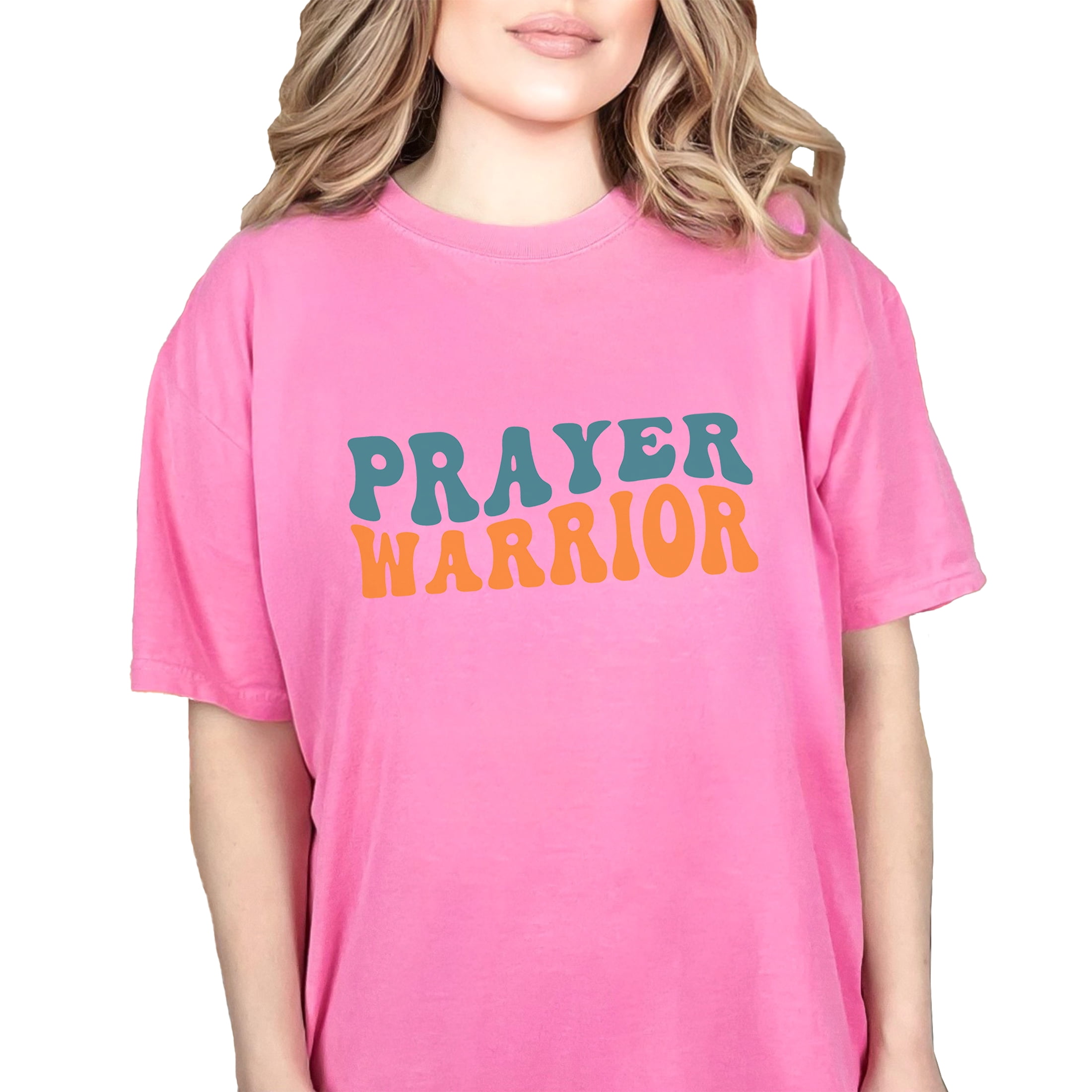 Prayer Warrior, Title or Name for an Intercessor, Groovy Retro Wavy ...