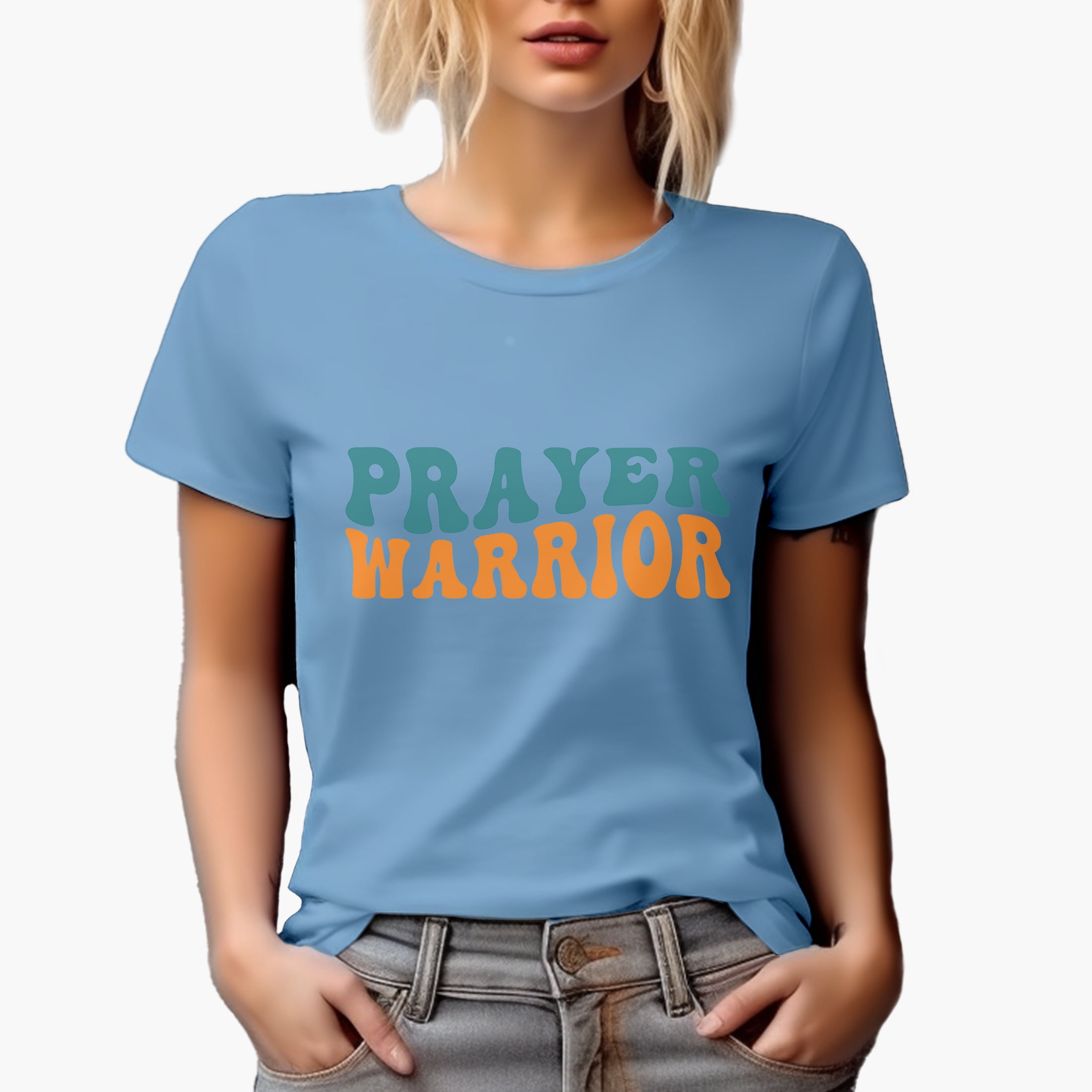 Prayer Warrior, Title or Name for an Intercessor, Groovy Retro Wavy ...
