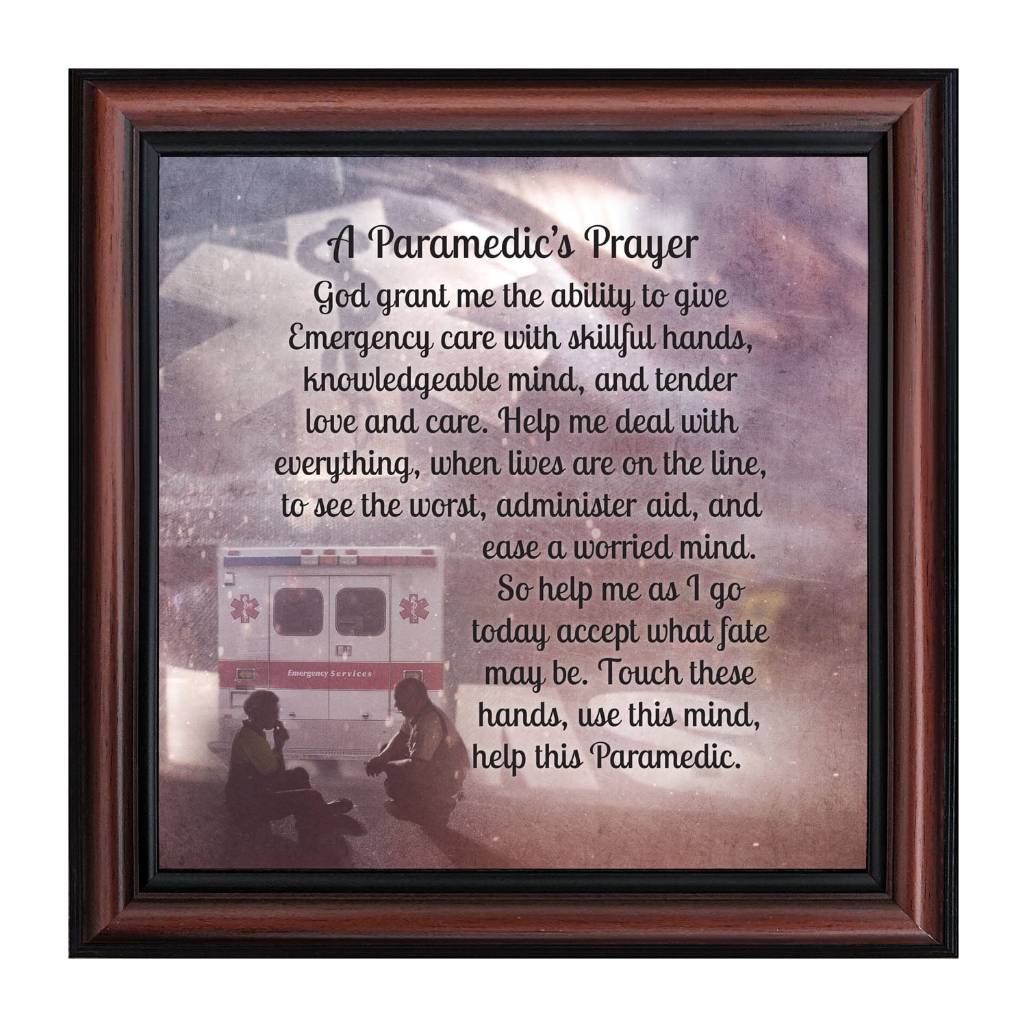 Emt Prayer Paramedic's Prayer EMT Saying Paramedic Embroidery
