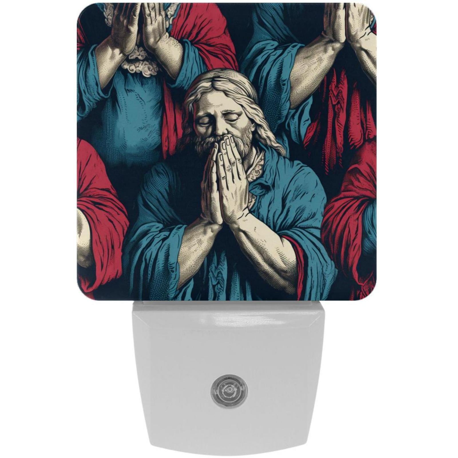 Prayer hands Enhance Your Space with LED Square Night Lights ...