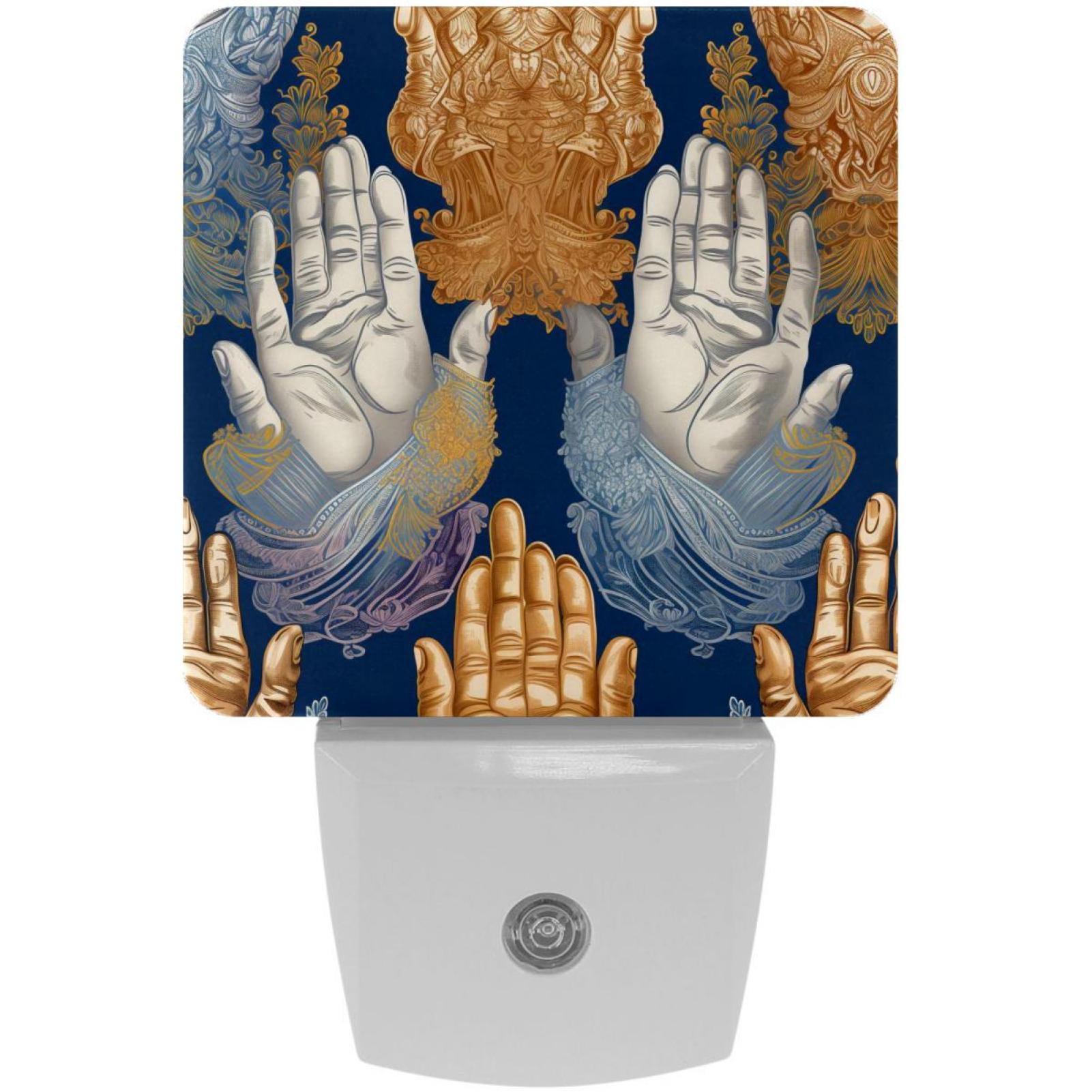 Prayer hands Enhance Your Space with LED Square Night Lights ...