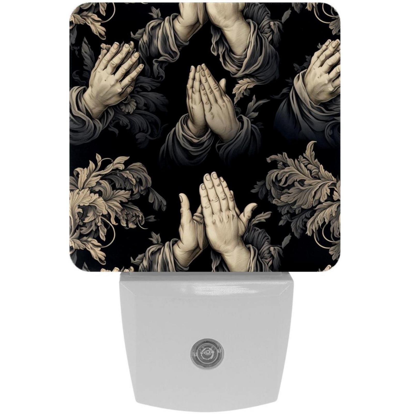 Prayer hands LED Square Night Lights - Elegant and Energy Efficient ...