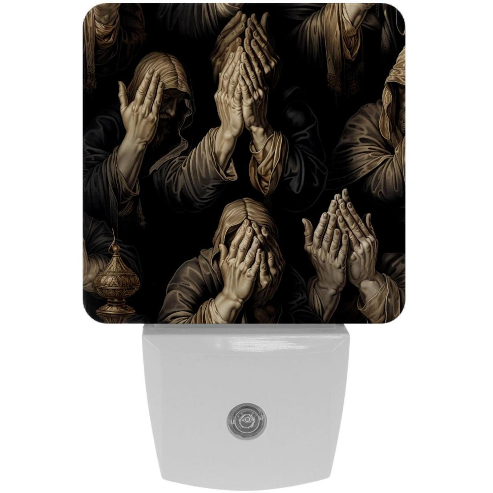Prayer hands LED Square Night Lights: Energy-Efficient and Stylish ...