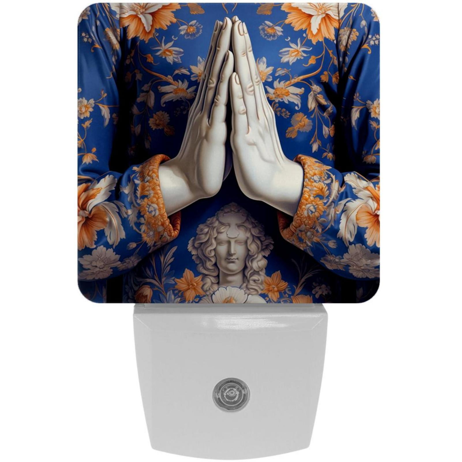 Prayer hands LED Square Night Lights: Energy-Efficient and Stylish ...