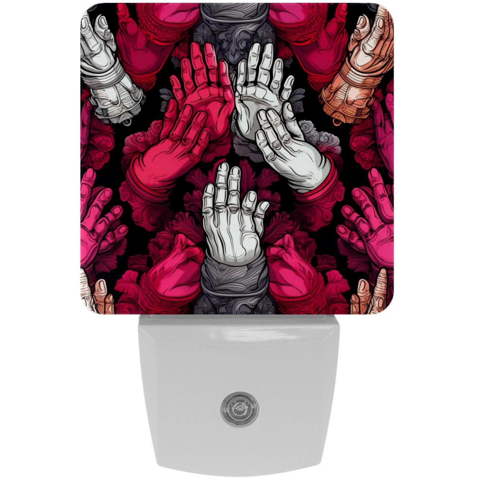 Prayer hands LED Square Night Lights - Modern Design, Energy Efficient ...
