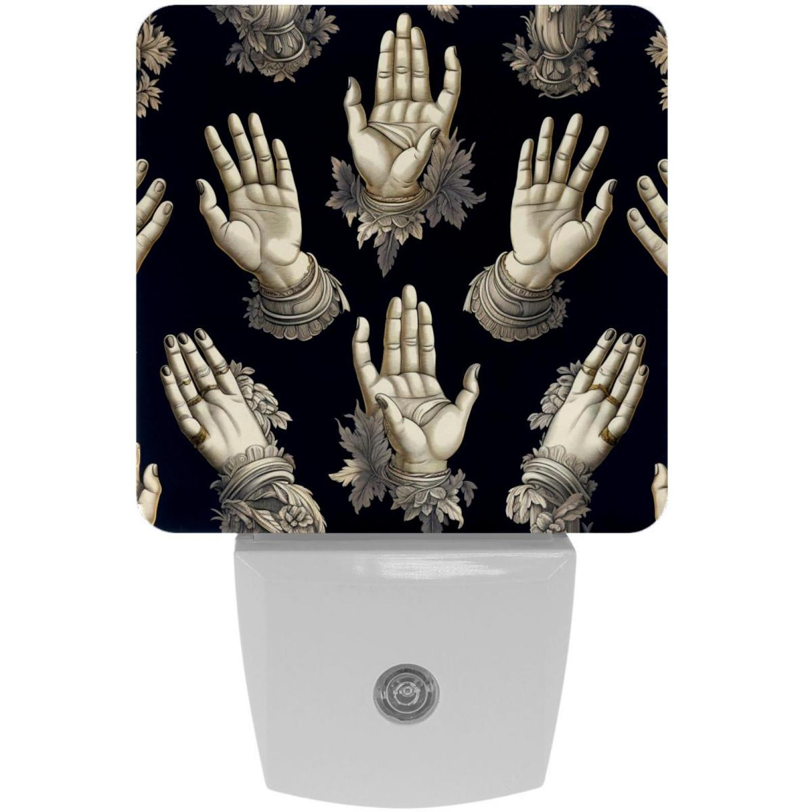 Prayer hands LED Square Night Lights - Small and Stylish Energy-Saving ...