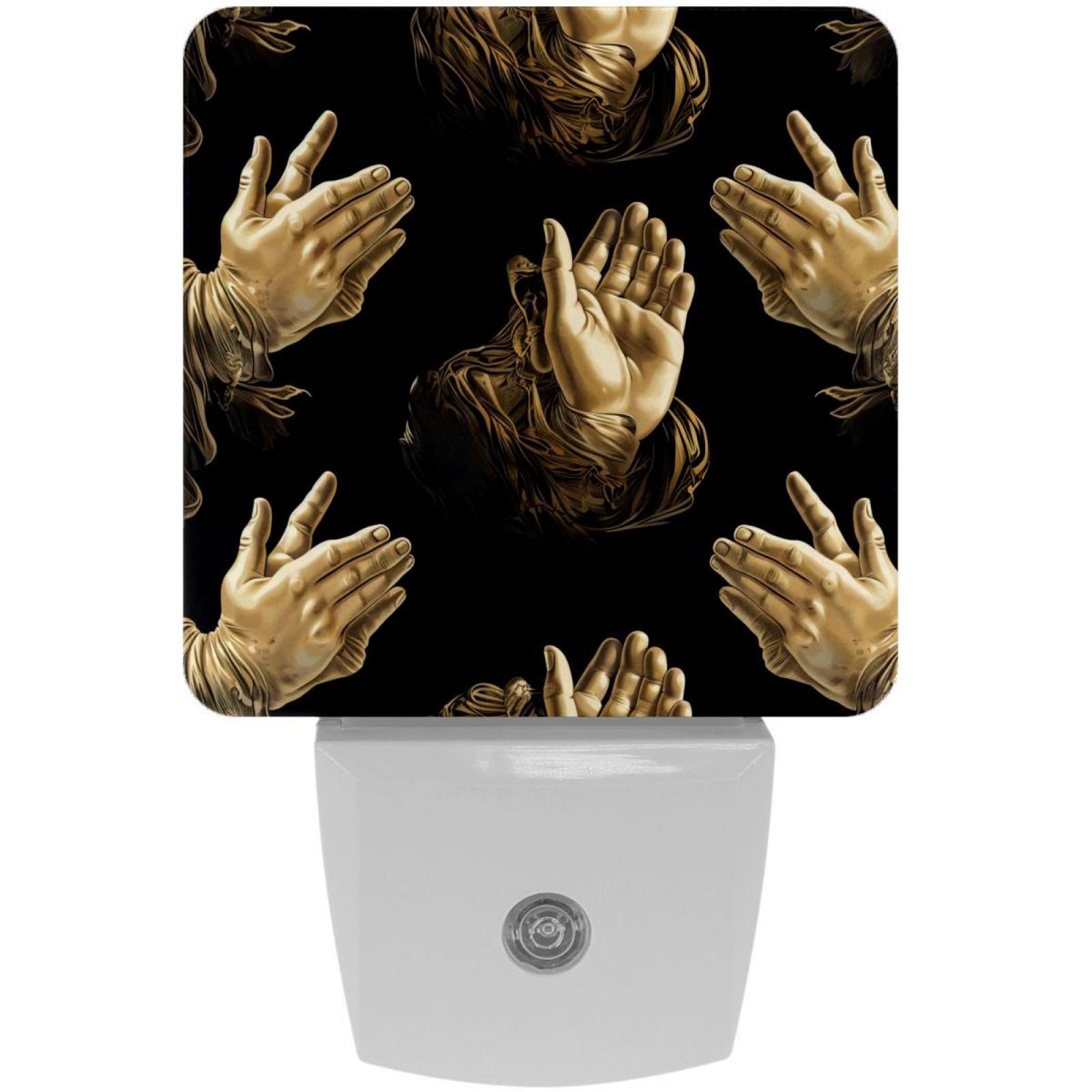 Prayer hands LED Square Night Lights - Stylish and Energy-Efficient ...