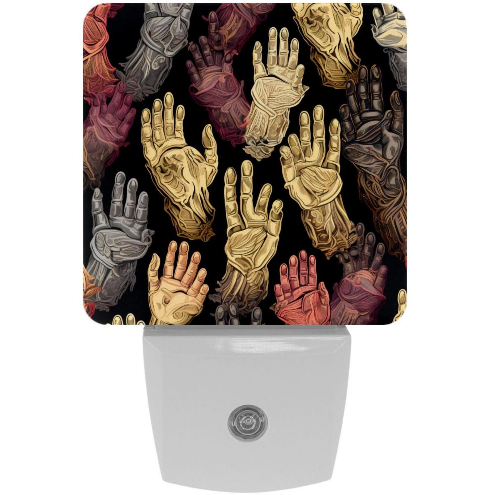 Prayer hands LED Square Night Lights - Stylish and Energy-Efficient ...