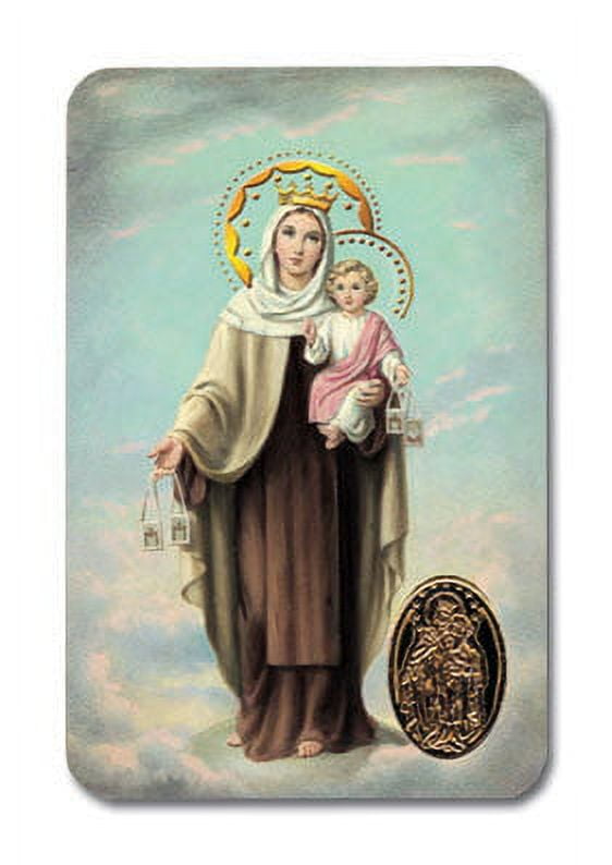 Prayer of Blessed Virgin Mary Laminated Catholic Prayer Holy Card with ...
