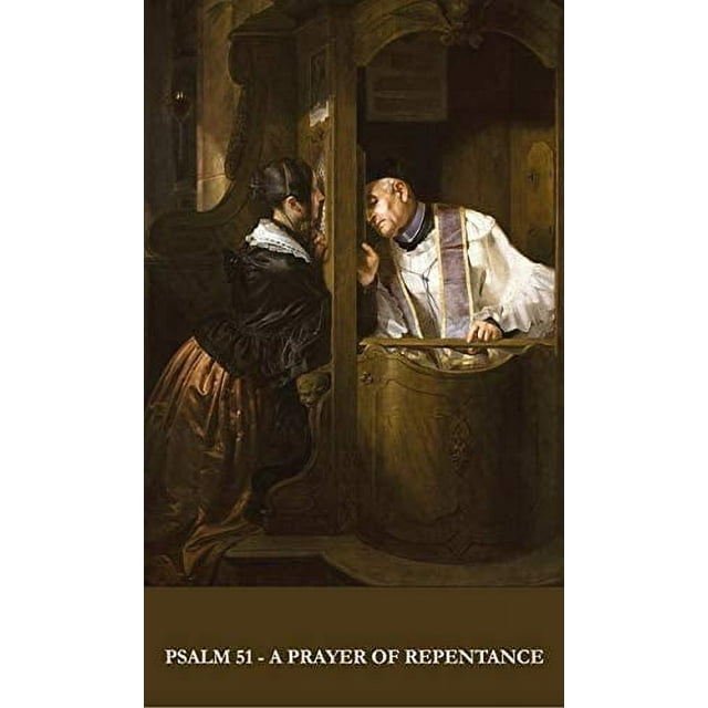 Prayer of Repentance, Psalm 51, LAMINATED Prayer Card (3-pack ...