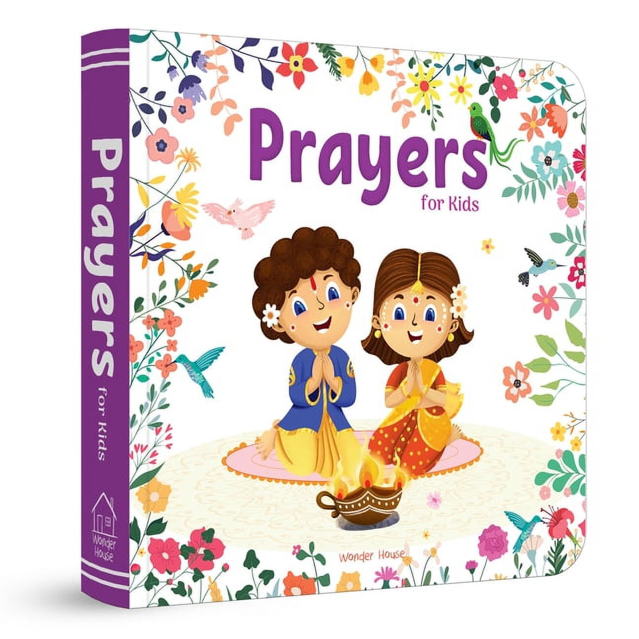 Prayers For Kids – Illustrated Prayer Book : Prayers in Three Languages ...