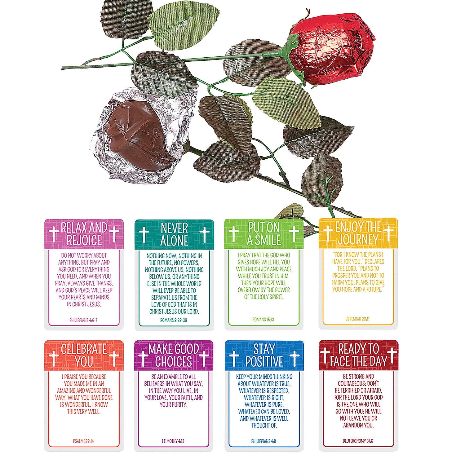 Prayers to Share Chocolate Rose Gift Kit 96 Pc - Walmart.com