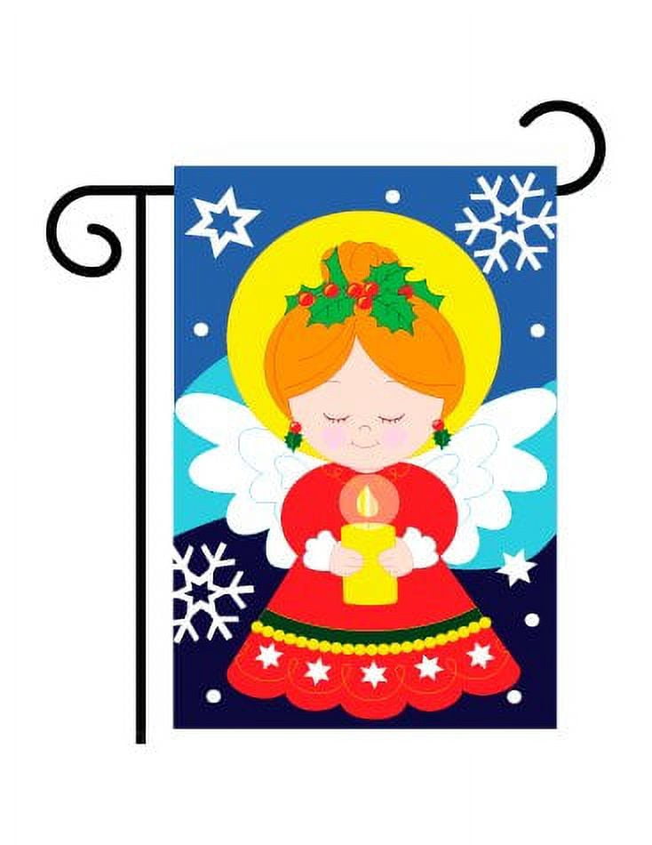 Praying Angel Garden Flag Indoor/outdoor 13.5" X 18" - Walmart.com
