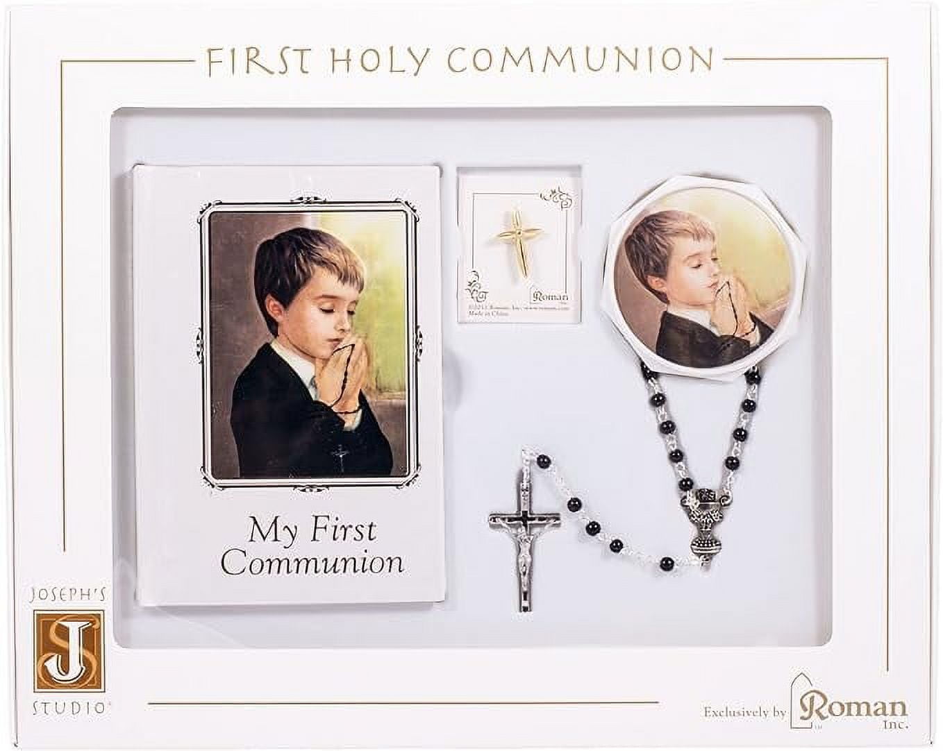 Praying Boy My First Communion Book and Rosary Set of 5 - Walmart.com